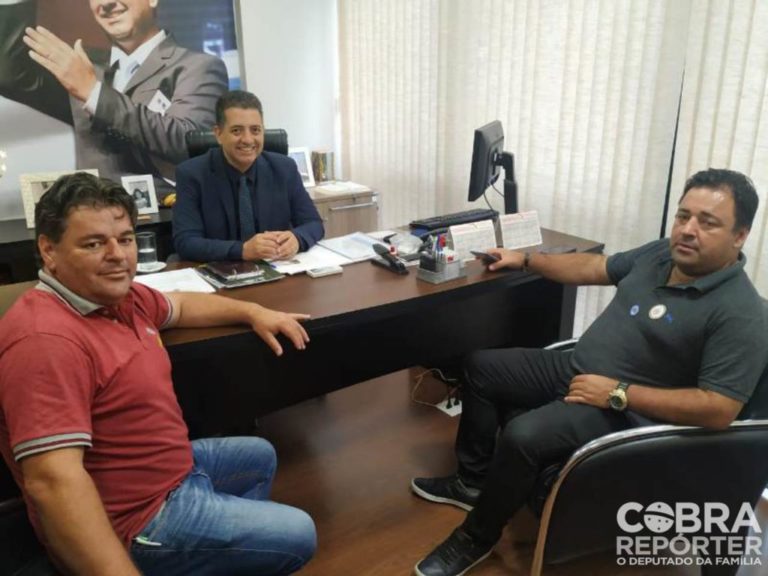 Deputado Cobra Repórter Recebe Pré Candidato A Prefeito De Ortigueira