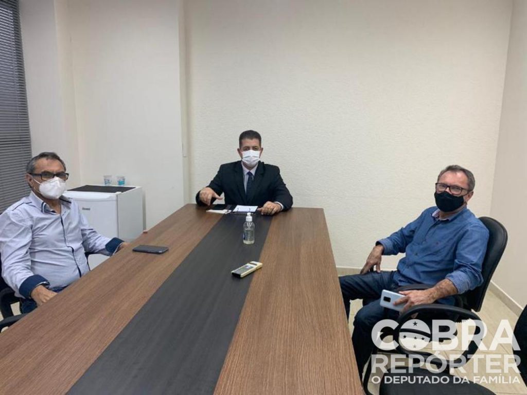 Deputado Cobra Repórter Recebe Pré Candidato De Rio Bom Deputado