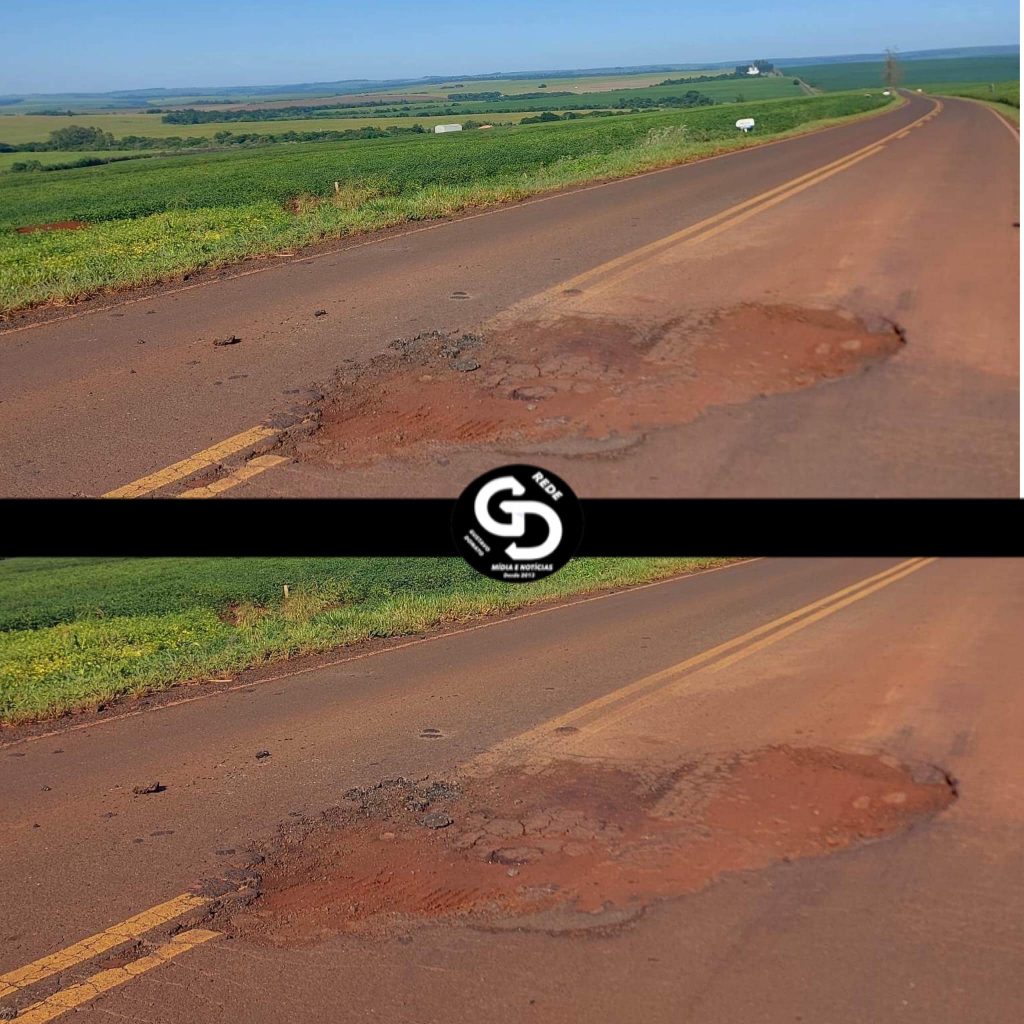 PR-537 - Deputado Cobra Repórter pede correção de buraco na pista no ...